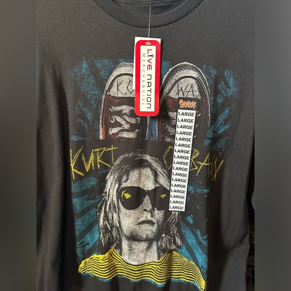 Live Nation | Shirts | Brand New Kurt Cobain Tshitt Live Nation ...